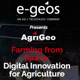Join E-geos Webinar on - Farming from Space | 28 Jan 2021